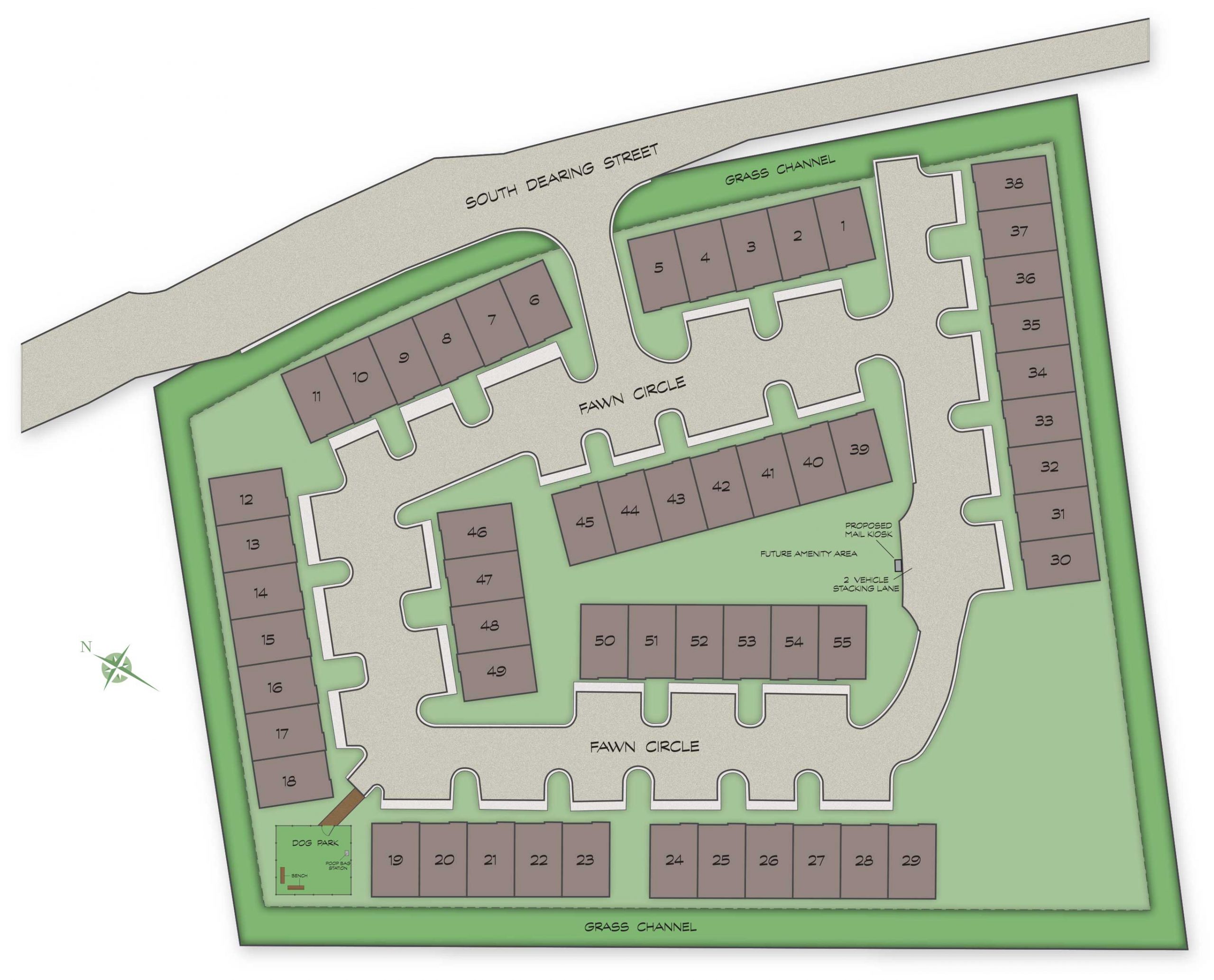 Townhome-Estates-site-map-9 - Crawford Creek Communities